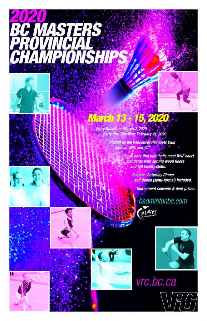 2020 BC Masters Provincial Badminton Championships